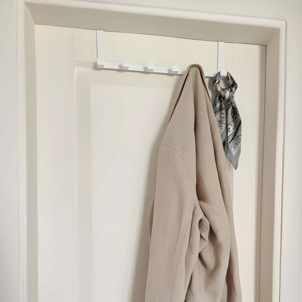 Seamless Metal Door Hook Hanger White – Inches Home